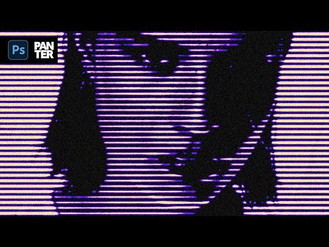 How to Create Halftone Lines in Photoshop | Y2K