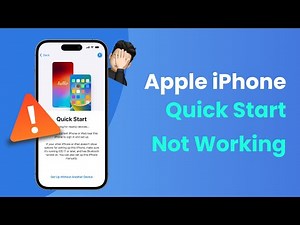 [100% FIXED] Apple iPhone 14/15/16 Quick Start Not Working | Transfer Data to New iPhone