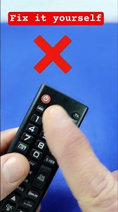 Fix Any TV Remote in Seconds! Genius Trick #diy