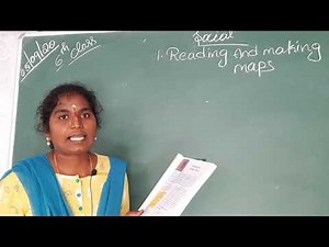 #6th Social lesson :1 part -1Reading and making maps