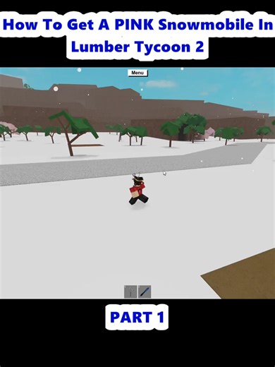 How To Get A PINK Snowmobile In Lumber Tycoon 2 (1)