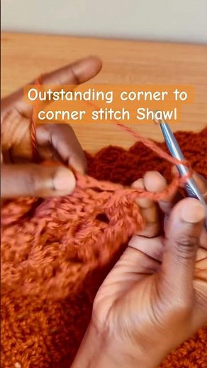 Crochet Corner to Corner shawl pattern. | How to | Learnntocrochet |Pattern |Tutorial | Africancrab