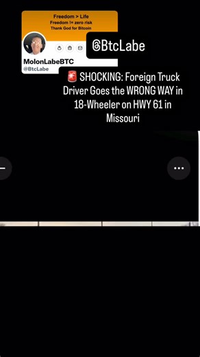 🚨 SHOCKING: Foreign Truck Driver Goes the WRONG WAY in 18-Wheeler on HWY 61 in Missouri ! #dispatchtraining #dispatcher #trucking #dispatchtrainingcenter | Dispatch Training Center Inc