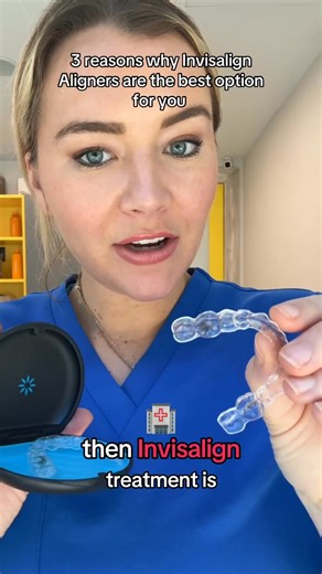 Invisalign aligners can treat simple to complex cases, so you can feel confident all day long. | Invisalign