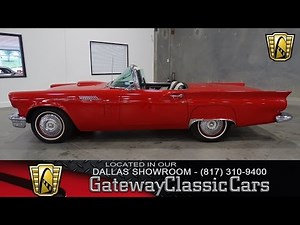 1957 Ford Thunderbird Stock #282-DFW Gateway Classic Cars of Dallas