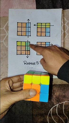 magic trick to solve 3x3 cube😱🧊#shorts #cubeskingamrit #viral #trending #cubing ‪@KingofCubers‬