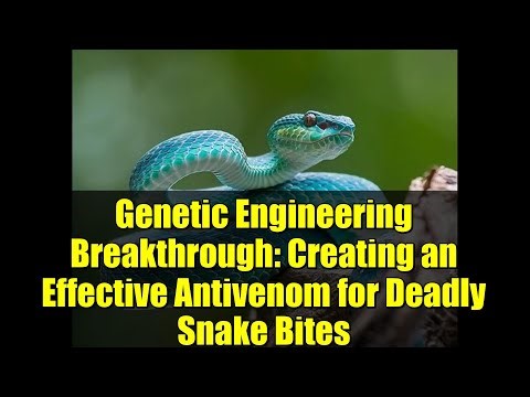Genetic Engineering Breakthrough: Creating an Effective Antivenom for Deadly Snake Bites
