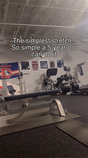 ✨This stretch is so easy a five year old can do it! ……… …….. …… …. ✨Lying Broomstick Overhead Stretch 🧹✨ If your shoulders or lats feel tight, this is one of the easiest ways to open everything up without stressing your low back. How to Do It: 1️⃣ Lay on your back with knees bent 2️⃣ Hold a broomstick/pole shoulder-width 3️⃣ Slowly reach your arms overhead toward the floor 4️⃣ Keep ribs down breathe into the stretch ‼️P.S. -Grab a broom or a pole bring it up over head while lying down prone on 