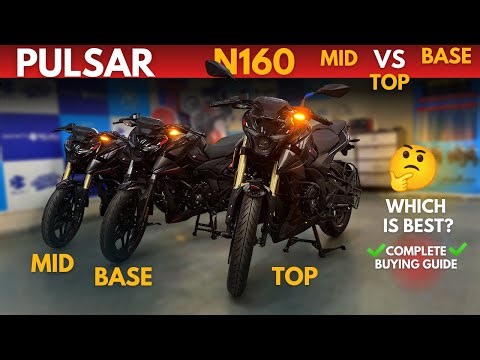 Pulsar N160: Top vs Mid vs Base – Best Variant Kaun Sa? Full Buying Guide & Real Comparison