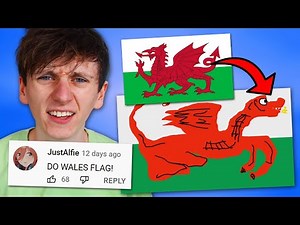 Drawing Flags from Memory 3 (Youtube Comment Edition)