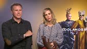 Cast interviews; Ferrell and Wiig interview SOT- on outfits they had...