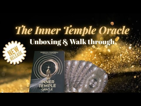 **NEW RELEASE** The Inner Temple Oracle ~ Unboxing & Walk Through