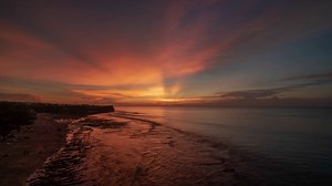 Balangan Beach Sunset Time Lapse 02 Stock Footage SBV-333602969 - Storyblocks