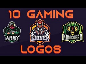 10 Awesome Gaming Logo Templates for Free - EnzeeFX