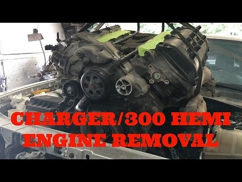 How to Remove Engine from Dodge Charger/Chrysler 300 Hemi