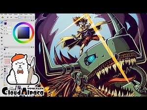 FireAlpaca Digimon Adventure Color Speedpaint