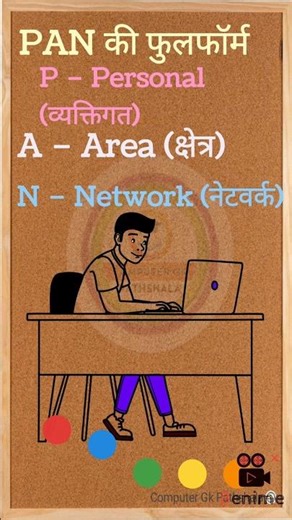PAN की Full Form क्या है? | What is the full name of PAN | Computer GK Pathshala