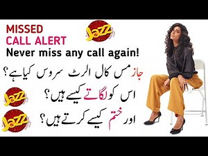 how to activate/deactivate jazz missed call alert|how to unsubscribe jazz missed call alert service