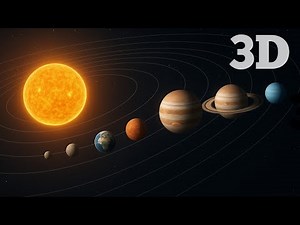 Exploring The Solar System In 3D | Solar System 3D