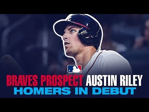 Austin Riley homers in MLB debut