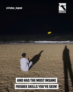3.2M views · 33K reactions | The Frisbee Legend has the most insane frisbee throwing skills on the planet!  | GreatestHighlights | Facebook