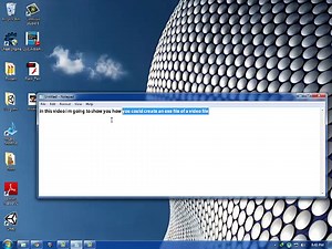 How to covert video file into an exe file