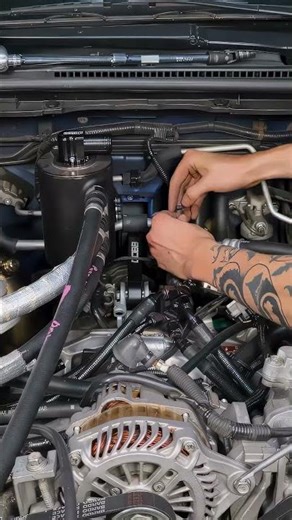 Installing an IAG AOS on a Big Turbo STI #subaru #shorts