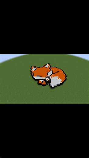 Build Cute Fox #Minecraft #fouryoupage #Fox