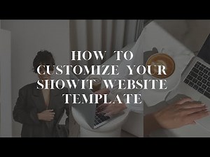 How to Customize Your Showit Website Template For Beginners | Step-by-Step Guide