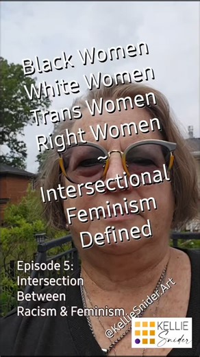 Kellie Snider - Artist | I used to think “feminism” covered it. Then I spoke up for trans women in a feminist group and got kicked out. That’s when I learned what... | Instagram