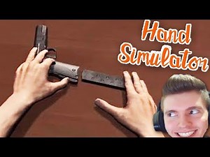 O SIMULADOR de PISTOLA!!! - Hand Simulator