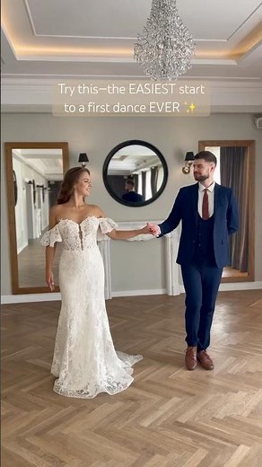 The EASIEST start to a first dance EVER ✨