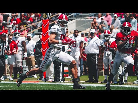 Alabama Spring Football Condensed Game & Highlights | 2021 College Football Highlights