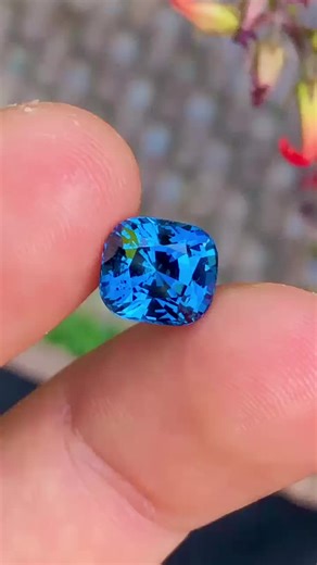 Natural Blue Spinel Weight: 4.06 cts Size: 9.11*8.13*6.72 mm Shape: Cushion AIGS certificate #spinel #spineljewelry #spinelove #spinelrings #spinelgemstone