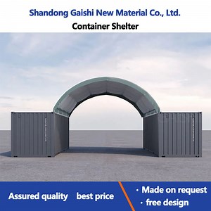 [Hot Item] PVC Fabric Sunshade Canopy Warehouse Storage Dome Roof Tent Container Shelter Shed