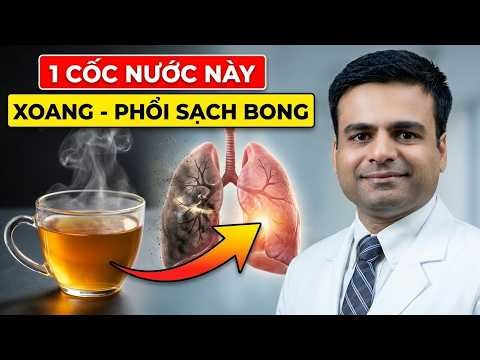 Bí quyết bảo vệ Xoang - Phổi: Sạch bụi, hết ho nhờ đúng 1 cốc nước này!