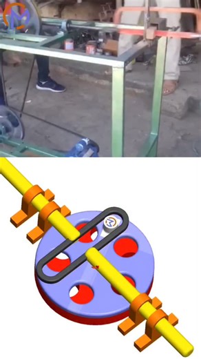 Crafty Mechanic on Instagram: "Rotary motion in ⚙️ ➝ Linear motion out ➡️ This mechanism converts rotation into precise straight-line movement. Simple idea. Powerful engineering."