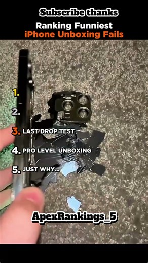 Top 5 Funniest iPhone Falls – They Never Saw It Coming #ranking #viralshorts