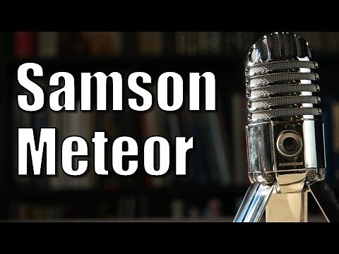Samson Meteor USB-Mikrofon im Test - Klein aber Oho! Für rund 50 Euro.