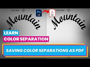 How to Save Color Separations as PDF From Photoshop Without Losing Quality