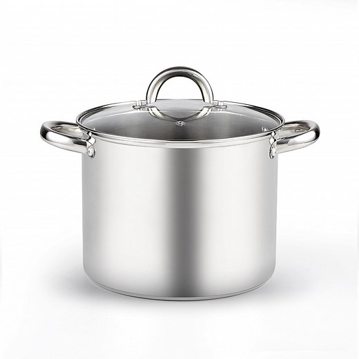 Cook N Home 8 Quart Stainless Steel Stockpot with Lid - Walmart.com