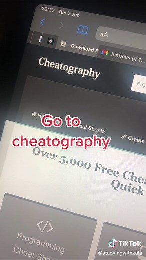 Summary sheets #studytips #studytok #LearnOnTiktok