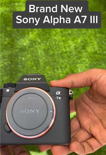 Brand New #Sony Alpha A7lll #foryou #camera #canon #oasisproduction1