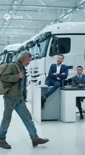 "I'll take five Mercedes trucks," said the ragged man." Everyone laughed and made fun of him until they realized their mistake, but it was too late. 😱 "I'm going to take five Mercedes trucks," said the ragged man. Everyone laughed. A huge mistake at that precise moment, as Lucas Ferrer burst out laughing so loudly that it made everyone in the dealership turn around. None of the three salesmen imagined that this humble-looking old man was about to close the biggest sale of the month without even