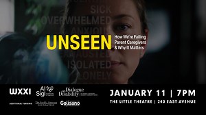WXXI and Al Sigl Community present this film that takes an honest look at the lives of caregivers for children and adults who have developmental and intellectual disabilities and/or who have complex medical needs. Join us Wednesday, January 11 at 7:15 p.m. at The Little Theatre for this free screening, followed by a panel discussion. To learn more visit: https://www.wxxi.org/dod | WXXI