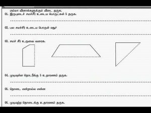 Grade 7 maths revision paper