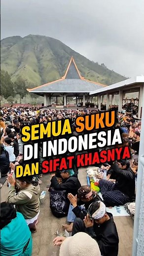 All tribes in Indonesia and their characteristics part 2