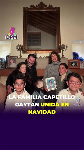 La Familia Capetillo Gaytán celebra la Navidad