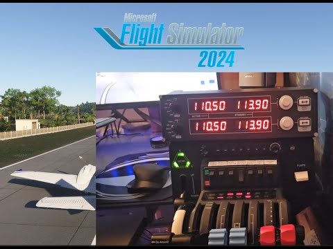 Und sie leuchten, die LED's: Honeycomb Bravo Throttle Q. und Logitech Radio Panel im MSFS 2024