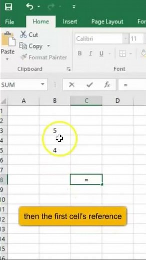 To multiply two cell in Excel